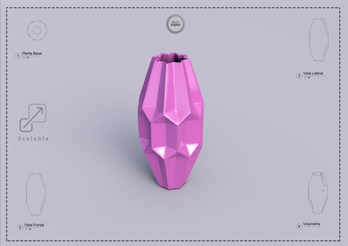 M Scalable Vase J05 Revit High Quality | RevitImport