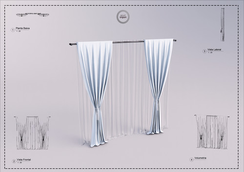 M Curtain C01 Scalable Revit High Quality | RevitImport