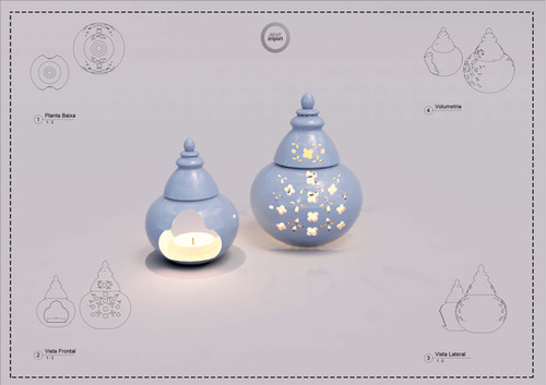 R Candle Decoration Revit High | RevitImport