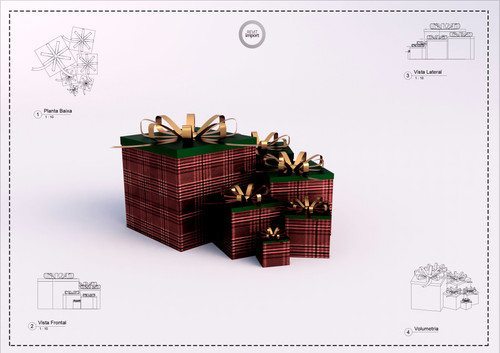 M Decoration Gift Box EDN 10 Revit | RevitImport