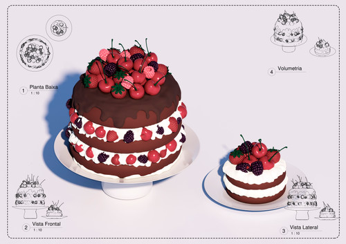 Cake Revit High Quality | RevitImport