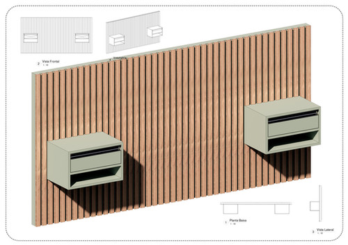 F Parametric Headboard 04 Revit High Quality | RevitImport