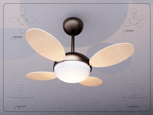 Ceiling Fan Revit High Quality | RevitImport