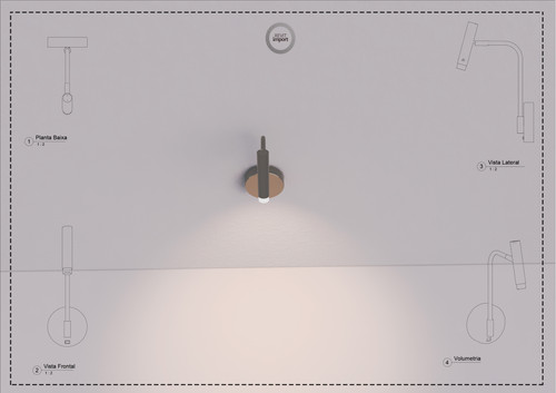 V Wall Light Zione Revit High Quality | RevitImport