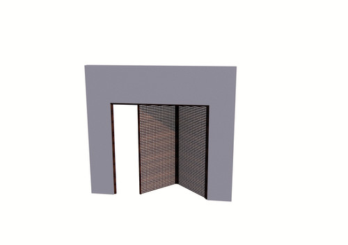 M Parametric Door Shrimp Holder PP_2H_001 | RevitImport