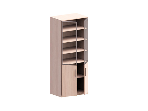 M Office High Table Cabinet M_01 Revit Block Family | RevitImport