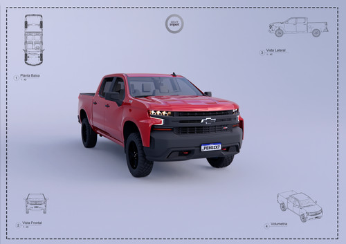 GM Silverado Revit High Quality | RevitImport