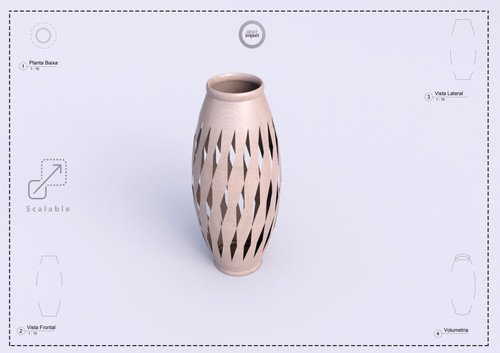 M Scalable Vase J16 Revit High Quality | RevitImport