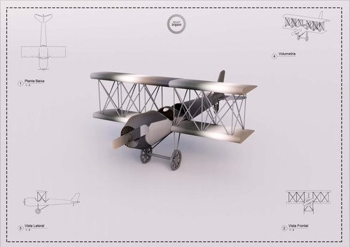 R Antique Plane Decoration Revit | RevitImport