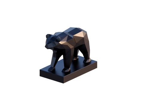 M Sculpture Scalable ED_BEAR Revit | RevitImport