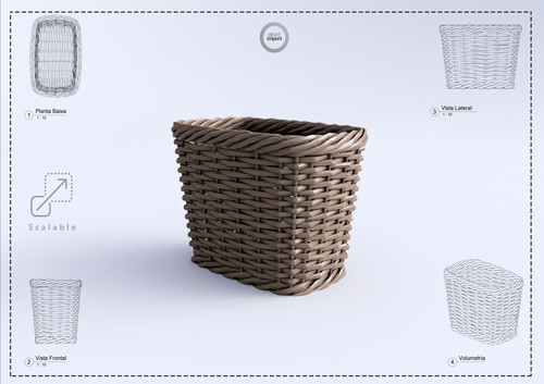 M Basket 6 Scalable Revit High Quality | RevitImport