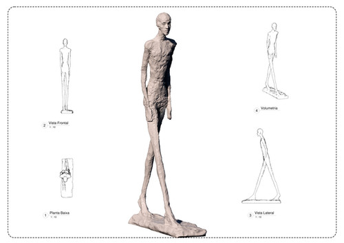 V Men Sculpture Revit High Quality | RevitImport