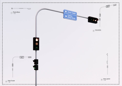 Smart traffic Light Revit High Quality | RevitImport