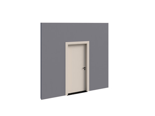 F Parametric PTG_001_Smooth Door 01 Open Leaf | RevitImport