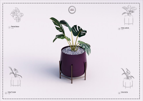 Plant 52 Vase Revit | RevitImport