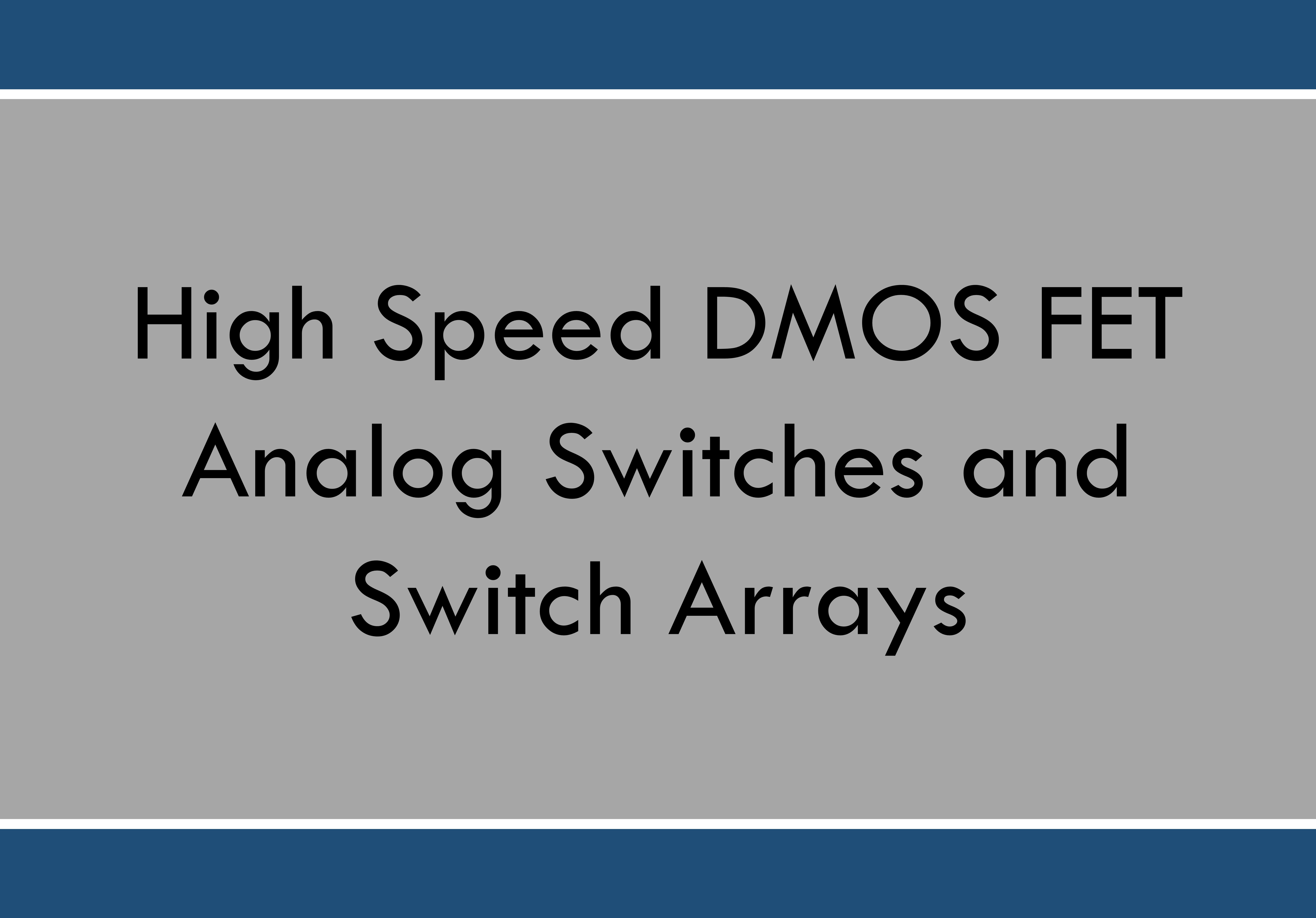DMOS App Note | Linear Systems
