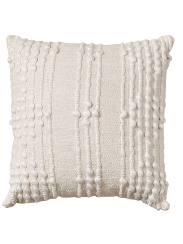 Knotted Stripe Natural Cushion | Something Borrowed