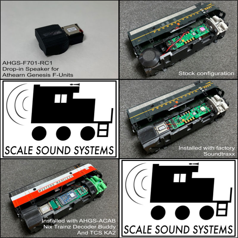 Athearn Genesis F-Units (sound-ready) | website
