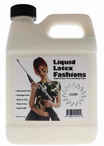 32 Oz - Clear | Liquid Latex Fashions
