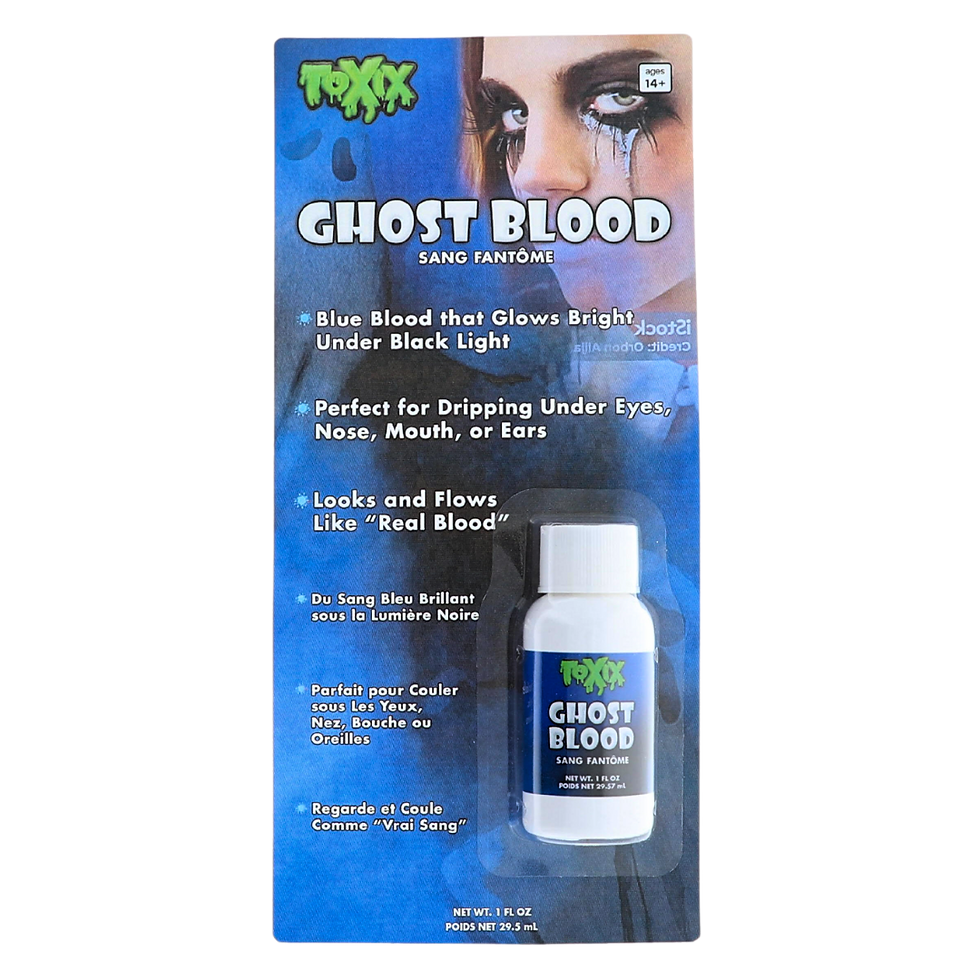 Ghost Blood - UV BRIGHT BLUE! | Liquid Latex Fashion