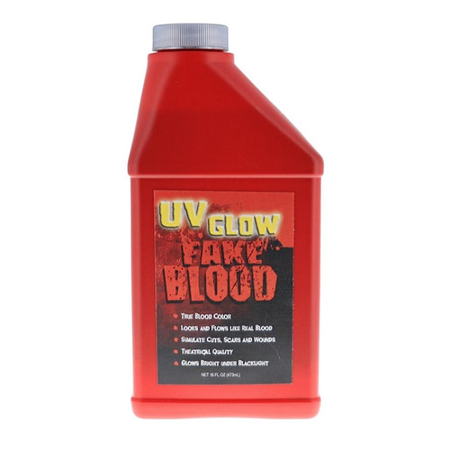 UV Glow Fake Blood - 16 Oz | Liquid Latex Fashions