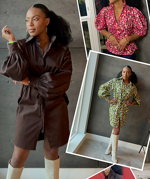 Women's contemporary clothing brand. Black Designer | Raiment | Atlanta