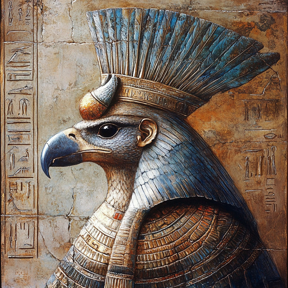 Horus is the ruler of heaven