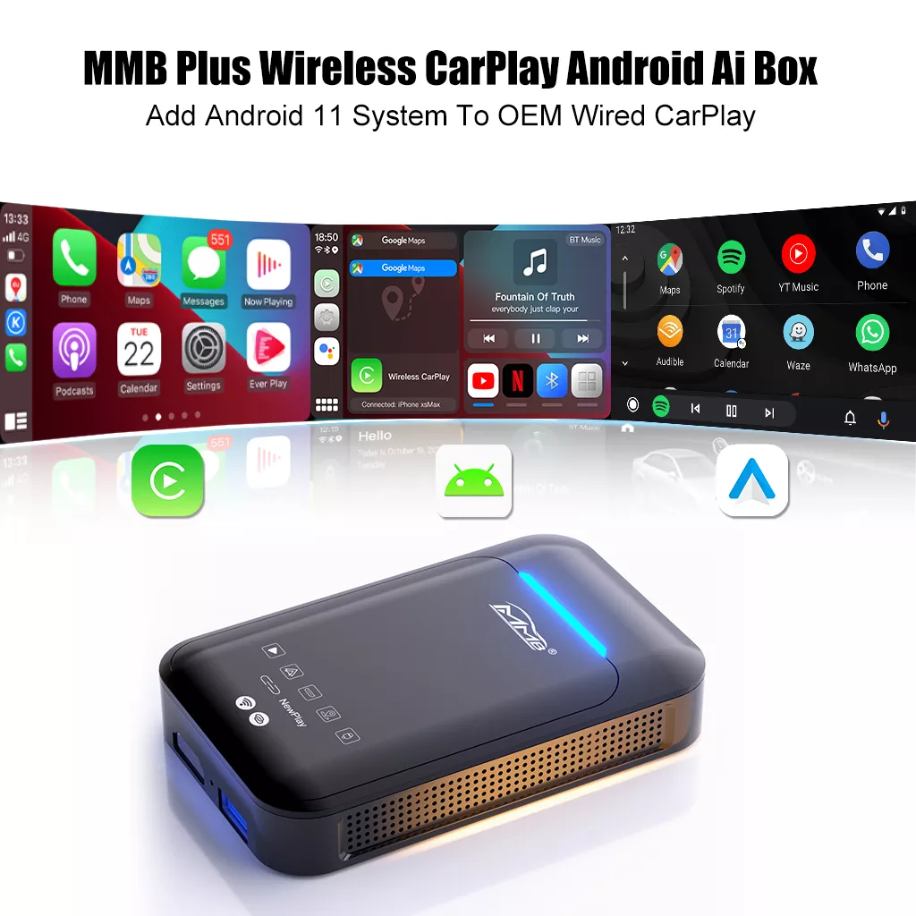 MMB ANDROID 11 64GB MULTI MEDIA AI BOX CARPLAY | MMI Limitless