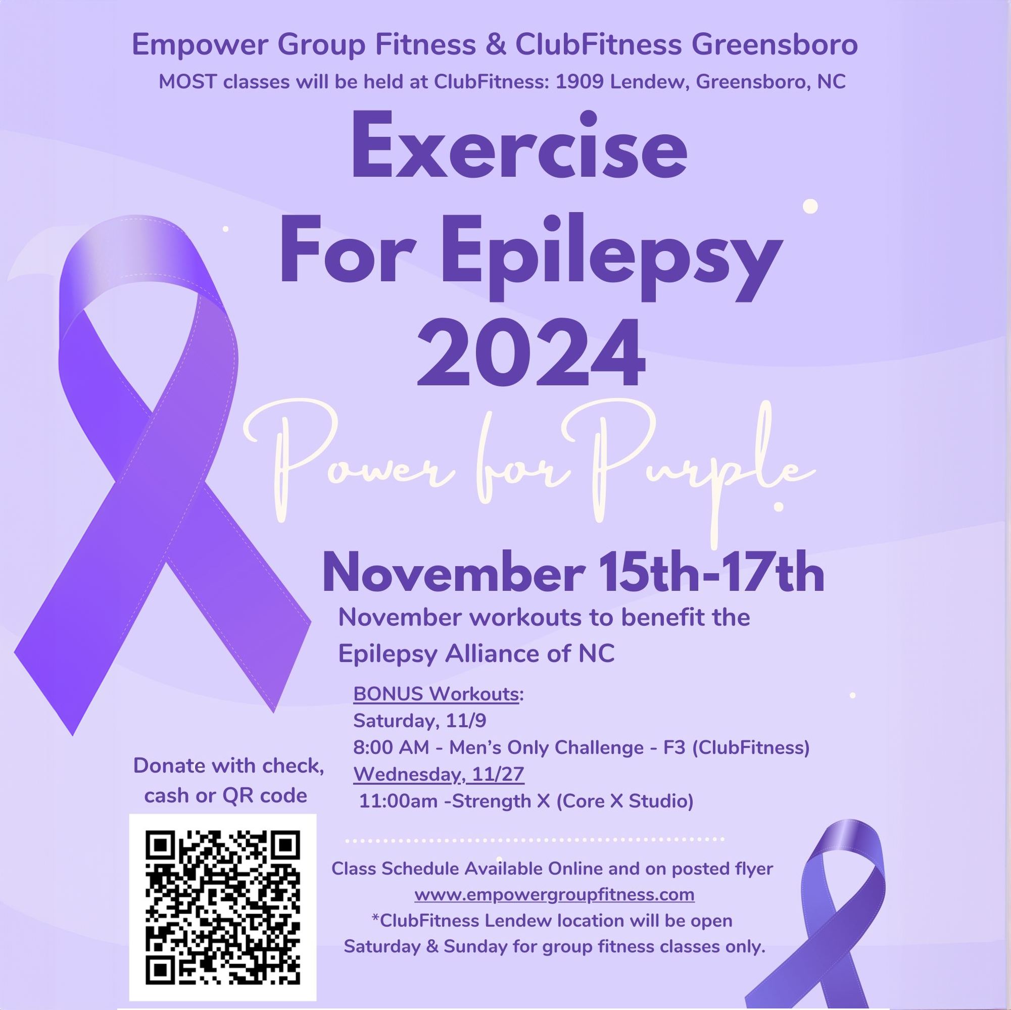 Exercise for Epilepsy: Power for Purple | Epilepsy Alliance No