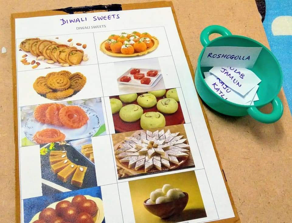 Diwali Art Craft and Reading Activities for Kids