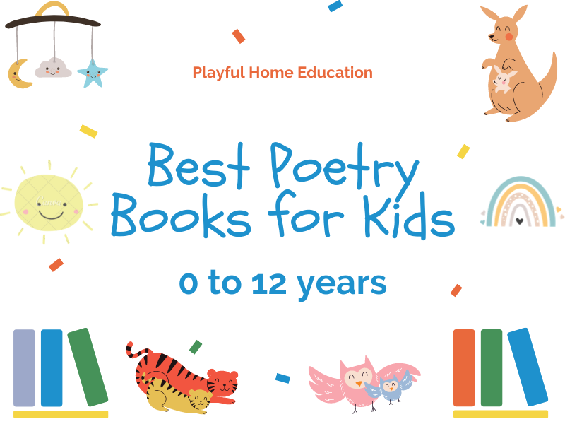 Poem Books for Children (0 to 12 years)
