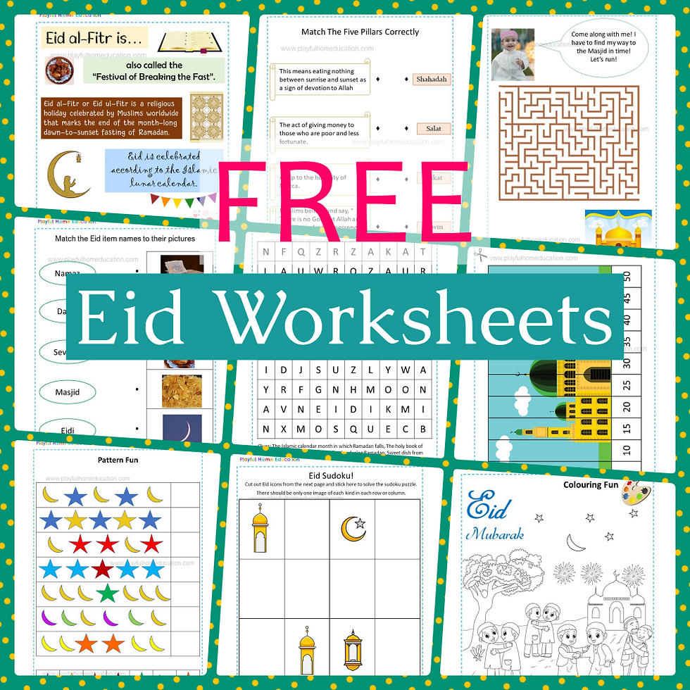 Eid Activities for Kids