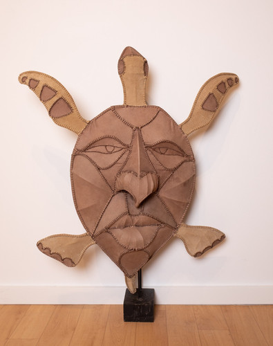 John Frum (Turtle Mask) by Wes Casey | Mission Arts Center