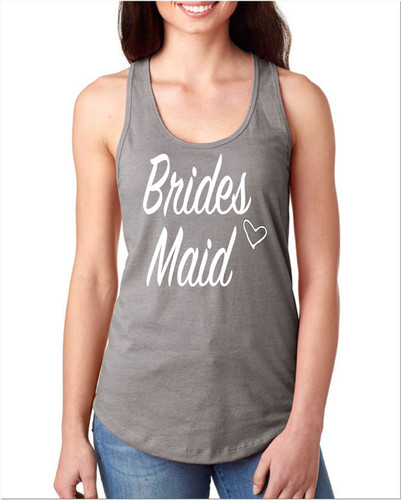 Brides Maid Tank Top Racerback Tank Top | outlook-shirts