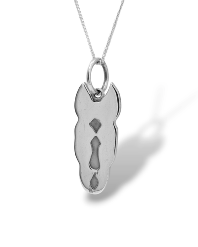 'Star, Strip & Snip ' Face Marking Giftware Sterling Silver Pendant ...