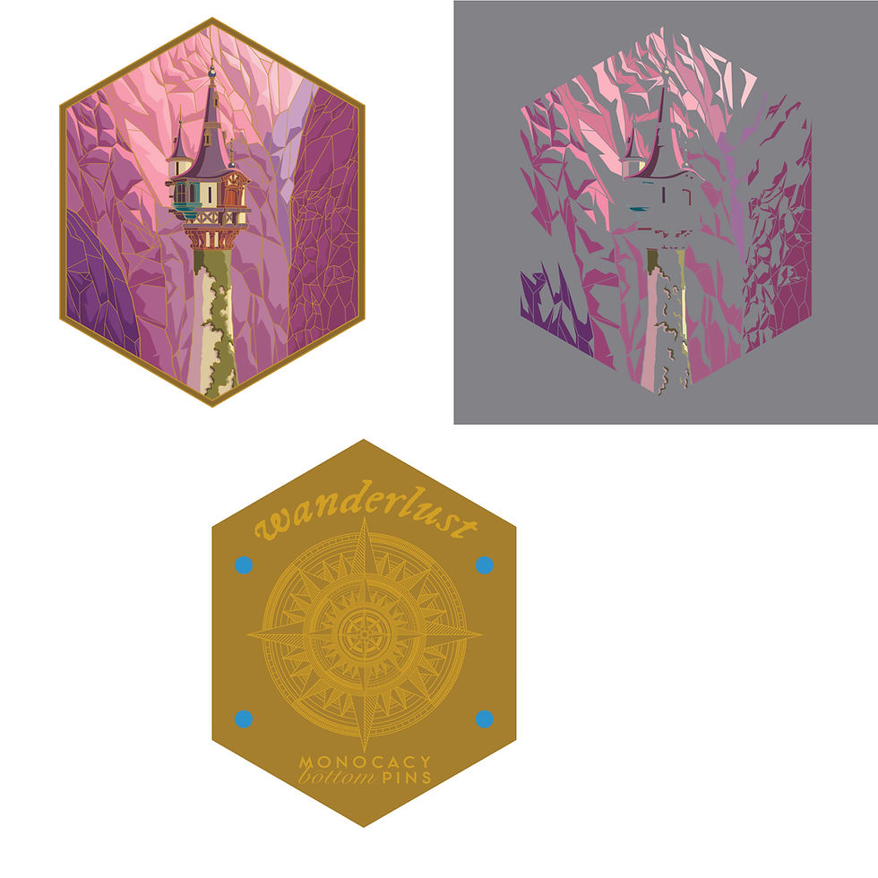 Wanderlust - Tower - Presale | Monocacy Bottom Pins