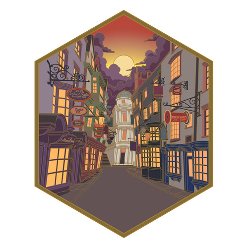 Wanderlust - Diagon Alley - Presale | Monocacy Bottom Pins