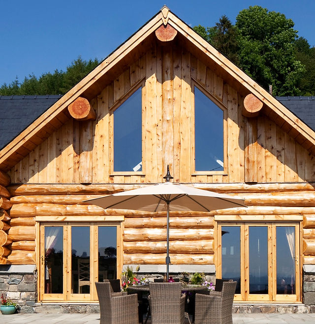 log cabin builders devon