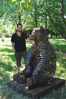 artist blacksmith sculpture