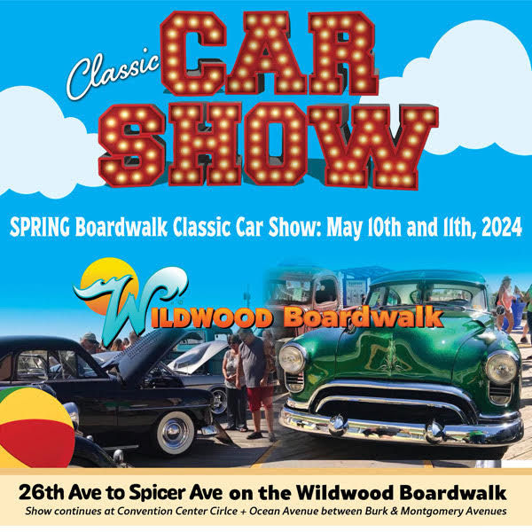 Spring Boardwalk Classic Car Show