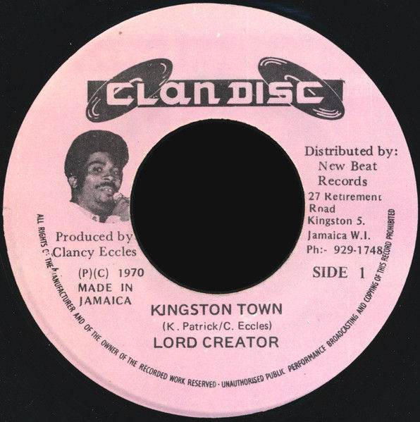 Kingston Town • Lord Creator (1970)