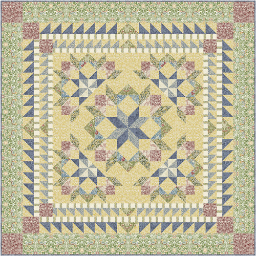 Tranquility digital pattern | lakeview-quilting