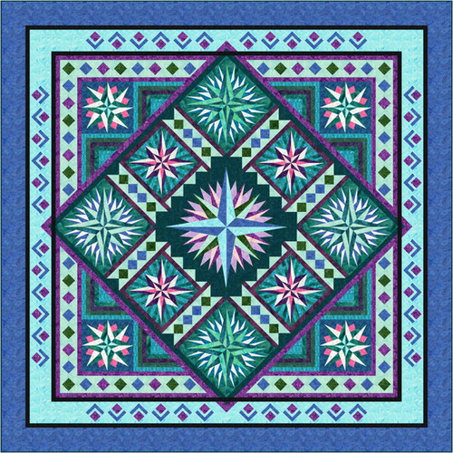 Shimmering Dawn Quilt Pattern | lakeview-quilting