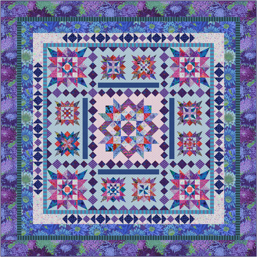 Blueberry Parfait Quilt Pattern - Lakeview Quilting