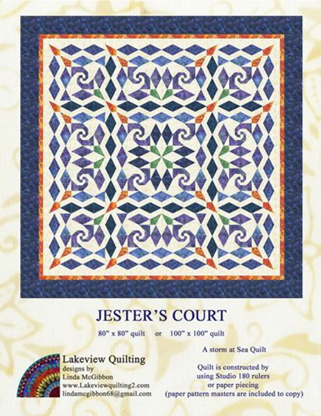 Jester's Court - digital pattern | lakeview-quilting