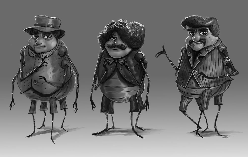 Unused Character Concepts & Designs