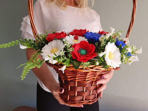 Ramo de amapolas y margaritas de jabón "AMAPOLA" - Ja Bonita Fábrica