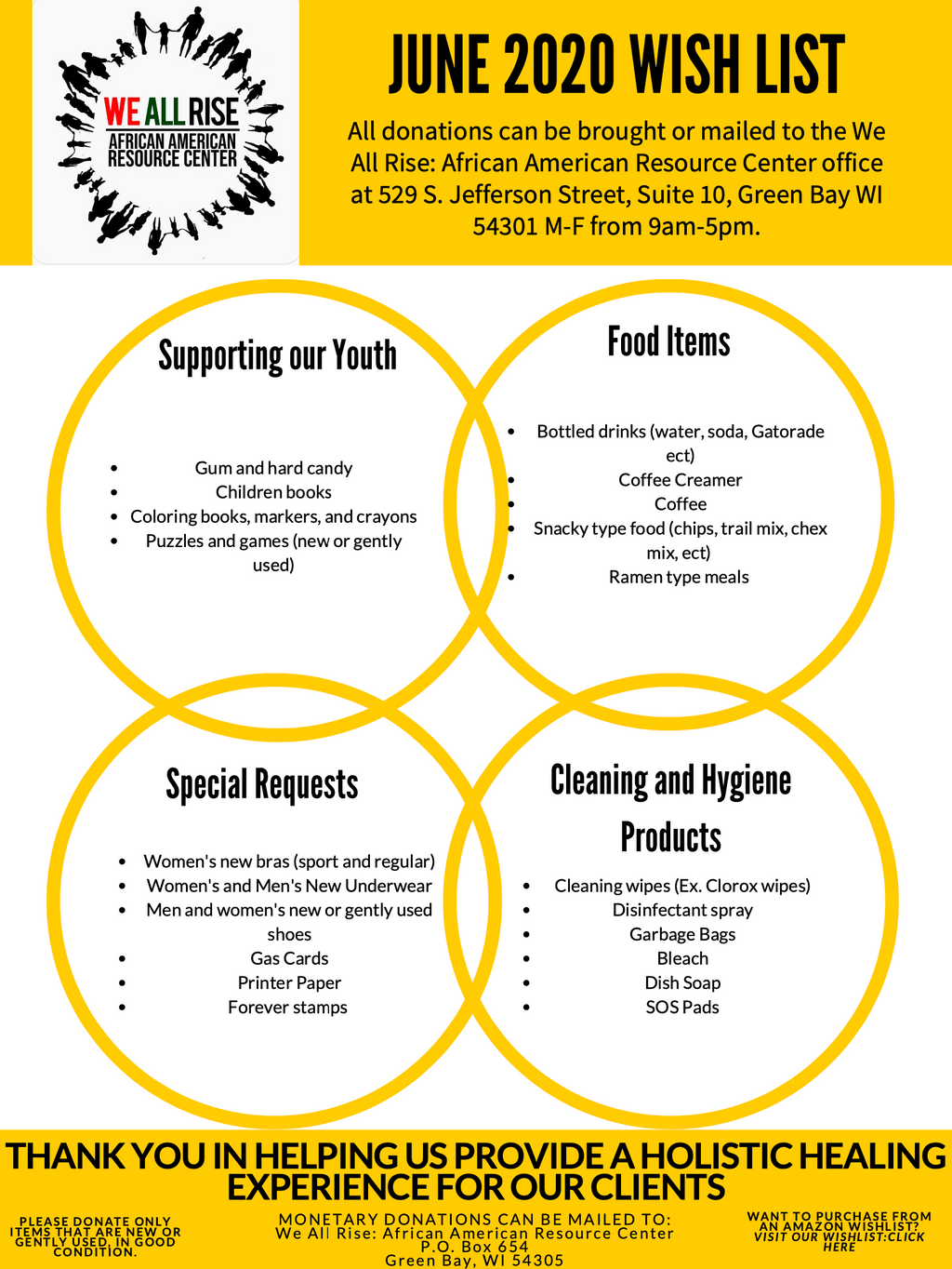 Home | We All Rise AARC