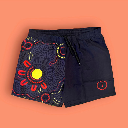 Aboriginal ‘Country’ shorts (kids) | J Indigenous Designs
