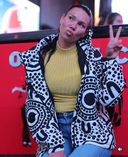 Puffer jacket - removable hood | J Indigenous Designs